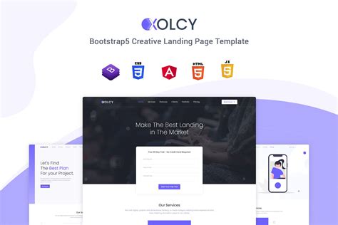 xolcy angular angular js landing page template download for wordpress