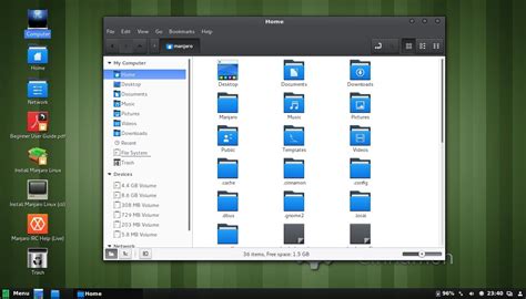 Manjaro Linux Cinnamon 090 Pre1 Has Been Beautified With New Theme