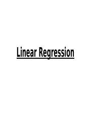Linear Regression Pptx Linear Regression What Is Regression Regression Searches For