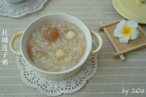 桂花莲子粥 桂圆莲子粥 莲子粥 大山谷图库