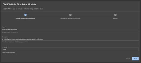 step 5 deploy cms modules with backstage connected mobility solution