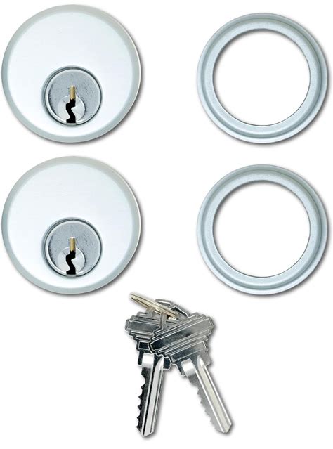 Aldora Mortise Key Cylinder Lock 2 Pack Keyed Alike Same Keys
