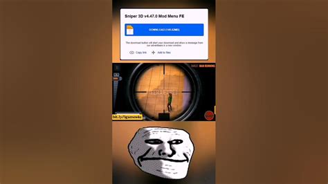 Sniper 3d Mod Menu Sniper3d Sniper Sniper3dgame Sniper3dmod Games