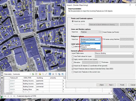 Spatial Manager For Autocad Import Data