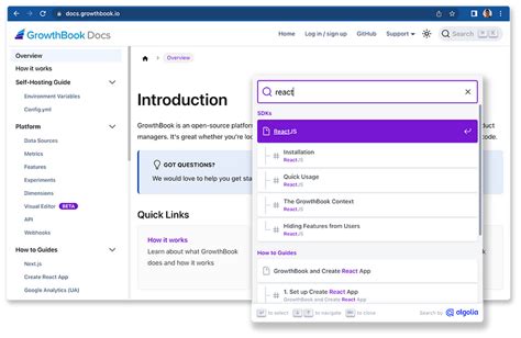 Growthbook Version 18