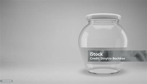 뚜껑이 있는 유리 잼 항아리 흰색 뚜껑과 라벨이 있는 투명한 항아리 0명에 대한 스톡 벡터 아트 및 기타 이미지 0명 3차원 형태 공란 Istock