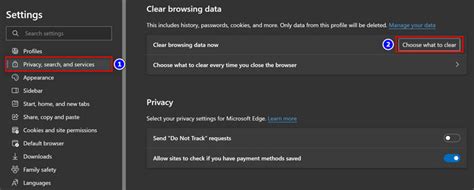 How To Clear Cache And Cookies On Microsoft Edge