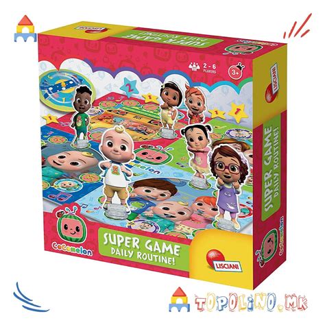 Друштвена Игра Cocomelon Lisciani Topolino Mk