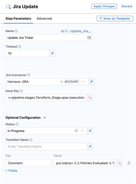 Adding Jira Approval Stages And Steps Harness Developer Hub