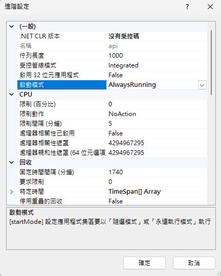 讓iis服務不中斷？ Iis Always Running