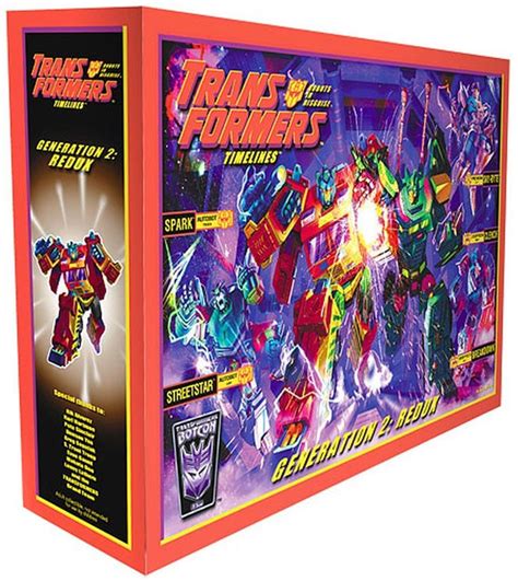 Transformers Timelines Botcon Exclusives Generation 2 Redux Exclusive