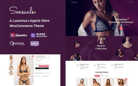 Sensuels A Creative Woocommerce Theme For Lingerie Stores