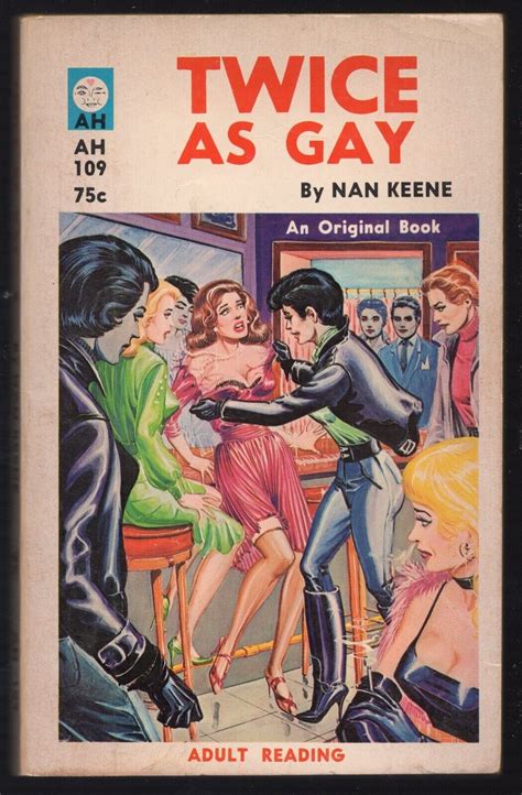 Twice As Gay By Nan Keene Eric Stanton Vintage Sleaze Lesbian