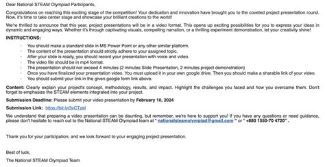 i just got an email from the national steam olympiad that i selected for… md imtiaz nayeem shawon