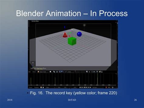 Drtad Blender Tutorial Animation Basics Keys Movement Ppt