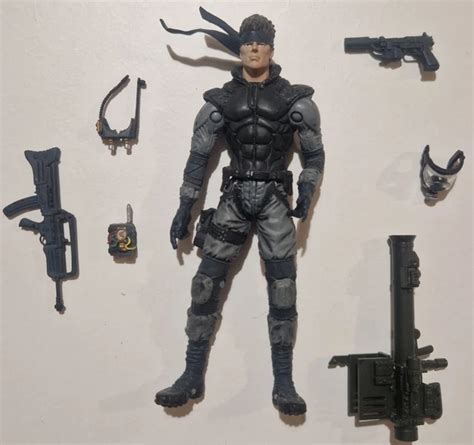 METAL GEAR SOLID Solid Snake Figure PS PicClick UK