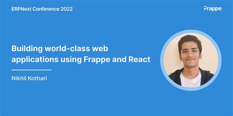 Erpnext The Cto Of My Asset Buddy Nikhil Kothari