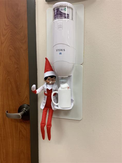 No Thats Not Whipped Cream Awesome Elf On The Shelf Ideas Elf Activities Elf On The Self