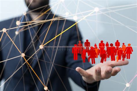 3d Rendering Of Digital Human Icons Digital Business Communication And Social Networking