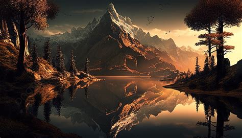 3d 산 Hd 월페이퍼 2017 풍경 사진 풍경 자연 경관 배경 일러스트 및 사진 무료 다운로드 Pngtree