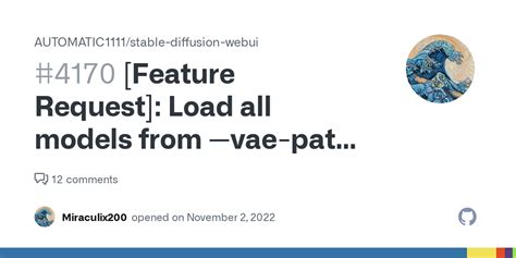 Feature Request Load All Models From Vae Path Into Vae Selector