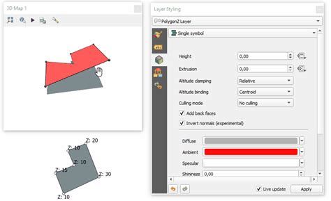 D Visualize PolygonZ Shapefiles In QGIS Geographic Information Systems Stack Exchange