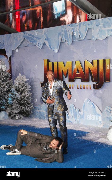 Los Angeles Usa 09th Dec 2019 Jack Black Dwayne Johnson 12092019