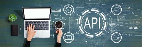 Api Application Programming Interface Concept Api Concept With Person