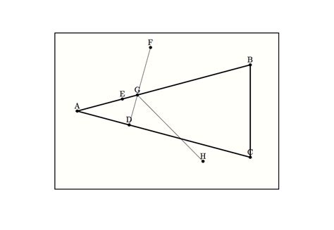 draw isosceles triangle with angles and stuff in tikz tex latex