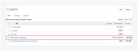 gpu에서 jupyter notebook 환경 구성 카카오클라우드
