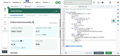 Gfgchallenge Geeksforgeeks 160daysofcode Dsa Problemsolving