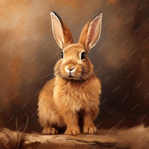 Dibujo Realista O Ilustración De Conejo Dibujo A La Acuarela Conejo