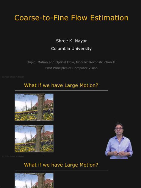 05coarse To Fine Flow Estimation Optical Flow Pdf