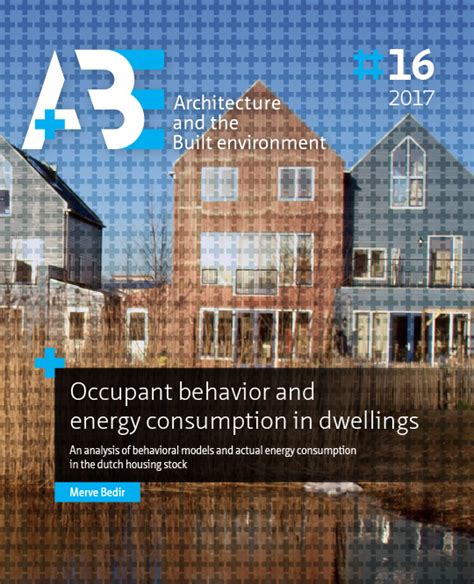 Occupant Behavior And Energy Consumption In Dwellings Pont Klimaat