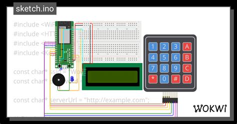 Lab25keypaddoorweb Wokwi Esp32 Stm32 Arduino Simulator