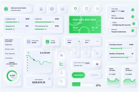 Neumorphism Ui Kit Stock Illustrations 616 Neumorphism Ui Kit Stock Illustrations Vectors