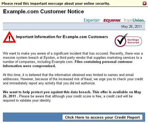 Tech Support Reports Pop Up Credit Report Phishing Scam GCU Today