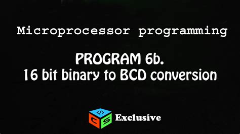 B Bit Binary To BCD Conversion CodeShuffle