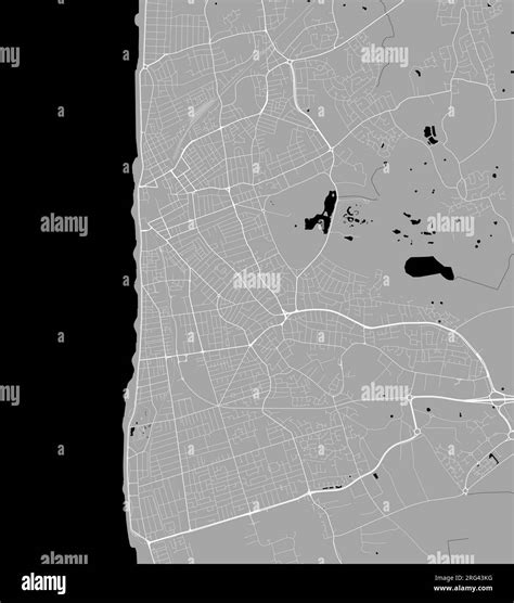 Map Of Blackpool England