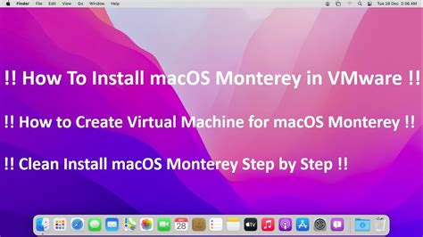 How To Install MacOS Monterey In VMware Create New Virtual Machine