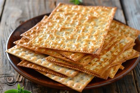 Premium Photo Beatiful Matzah Image Passover Jewish Celebration Jew