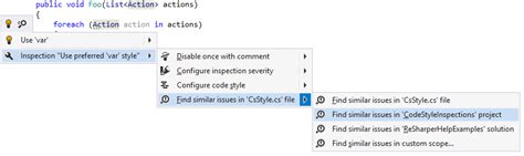 Analyze Code Issues In Design Time Resharper