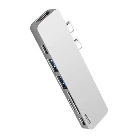 WIWU USB Type C 7 In 1 Hub T8 IClik