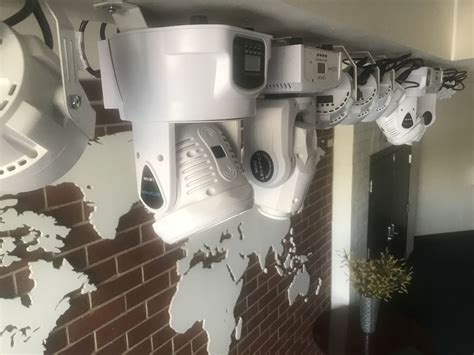 An Interactive Wall Map With Dmx Programmable Lights And Visual
