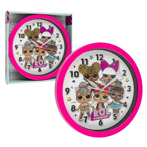 Pink Lol Surprise Wall Clock ~10 Lol Surprise Pink Wall Clock