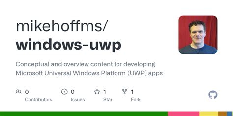 Github Mikehoffmswindows Uwp Conceptual And Overview Content For Developing Microsoft