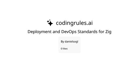 Deployment And Devops Standards For Zig Coding Rules Codingrules Ai