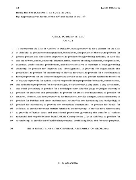 Lc 28 6063ers Hcs Georgia General Assembly Fill Out And Sign Online Dochub