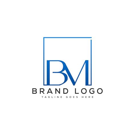 Premium Vector Letter Bm Logo Design Vector Template Design For Brand