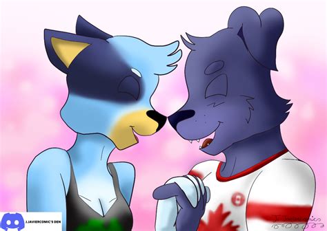 Fanart Bluey X Jean Luc By Jjaviercomicsfanart On Deviantart